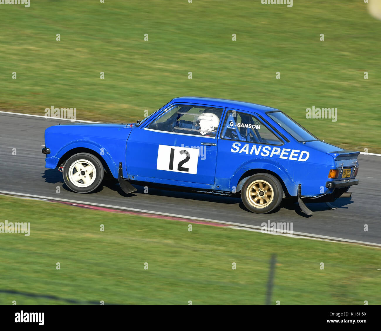 Graham Sansom, Russell Burton, Ford Escort, MGJ Rally Stages ...