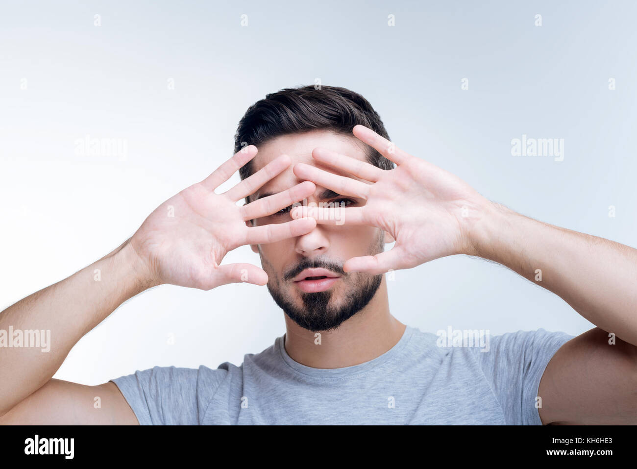 People unfriendly young hi-res stock photography and images - Alamy