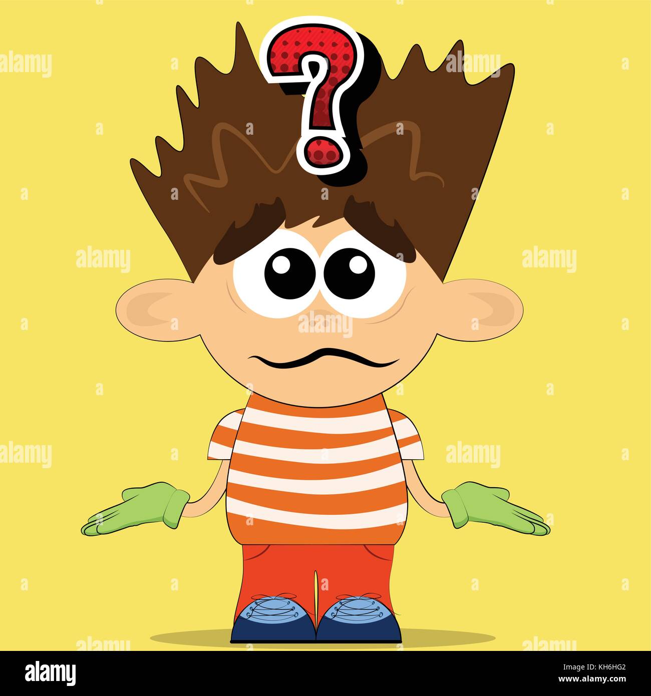 Cartoon Shrug High Resolution Stock Photography and Images - Alamy