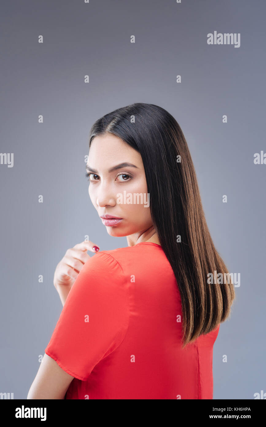 Unfriendly woman hi-res stock photography and images - Alamy