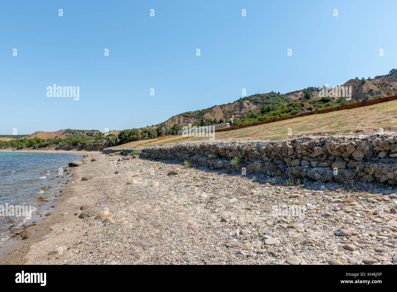 ANZAC cove, site of World War I landing of the ANZACs on the Gallipoli ...