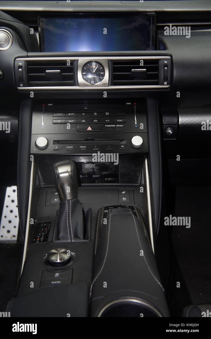 Lexus IS 200t F Sport - cockpit, dashboard Stock Photo - Alamy