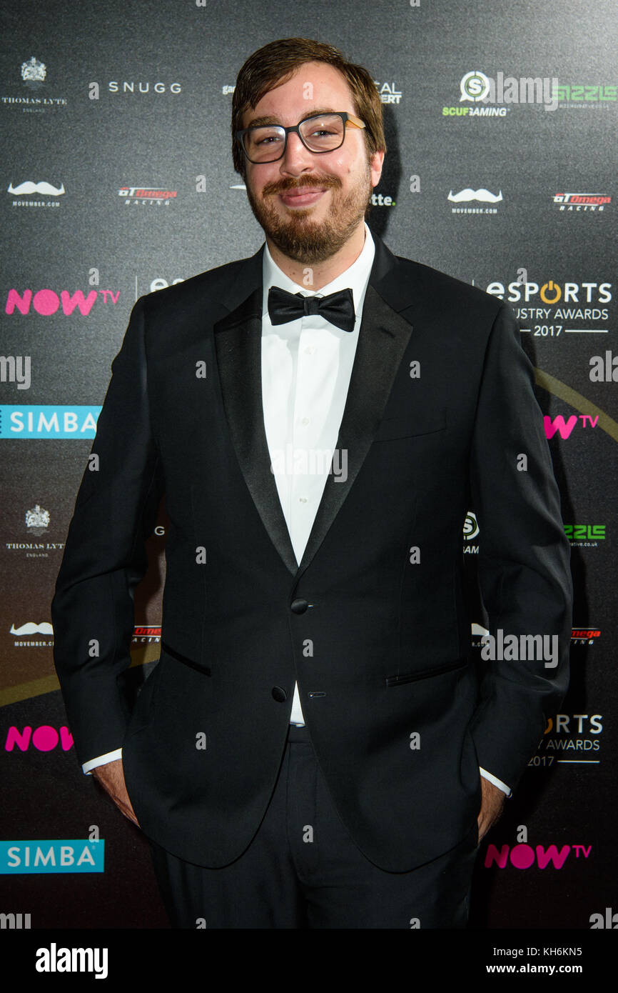 Travis gafford attending now tv esports industry awards 2017 hi-res ...