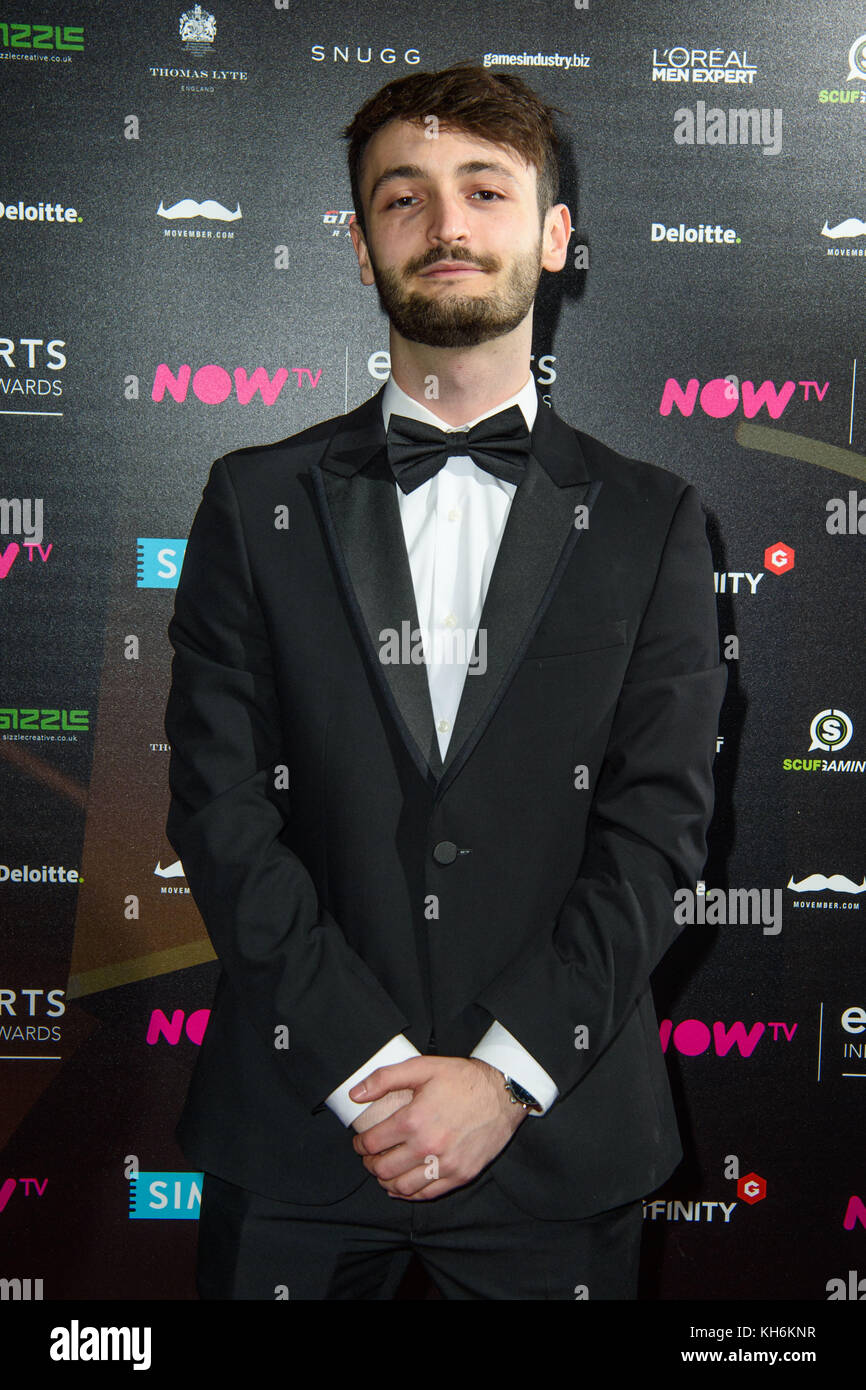 Wonderboy (real name Harry Channon) attending the NOW TV Esports ...