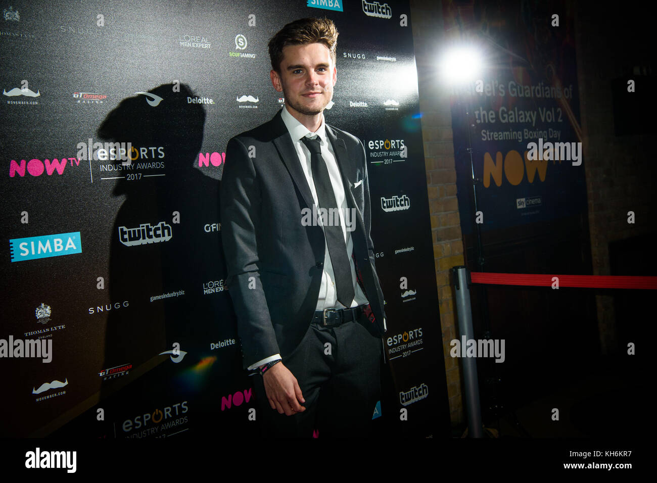 BennyCentral (real name Ben Perkins) attending the NOW TV Esports ...