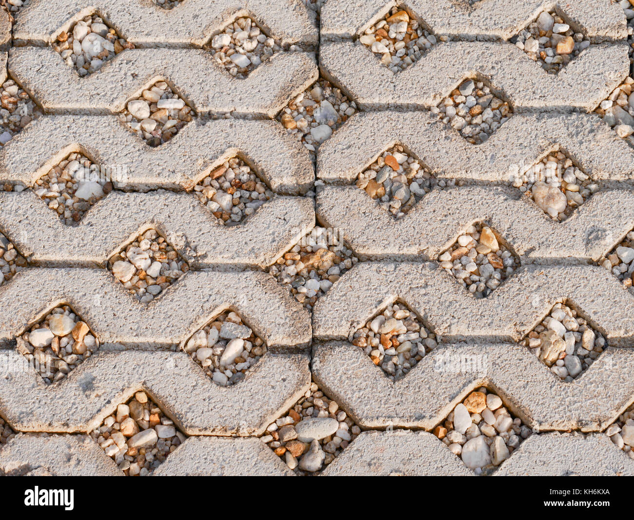 Concrete block floor Stock Photo - Alamy