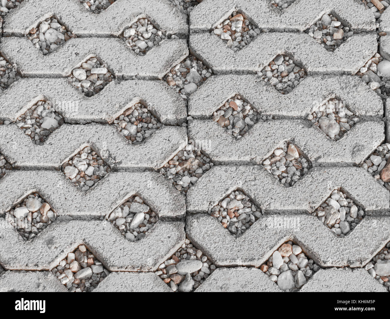 Concrete block floor Stock Photo - Alamy