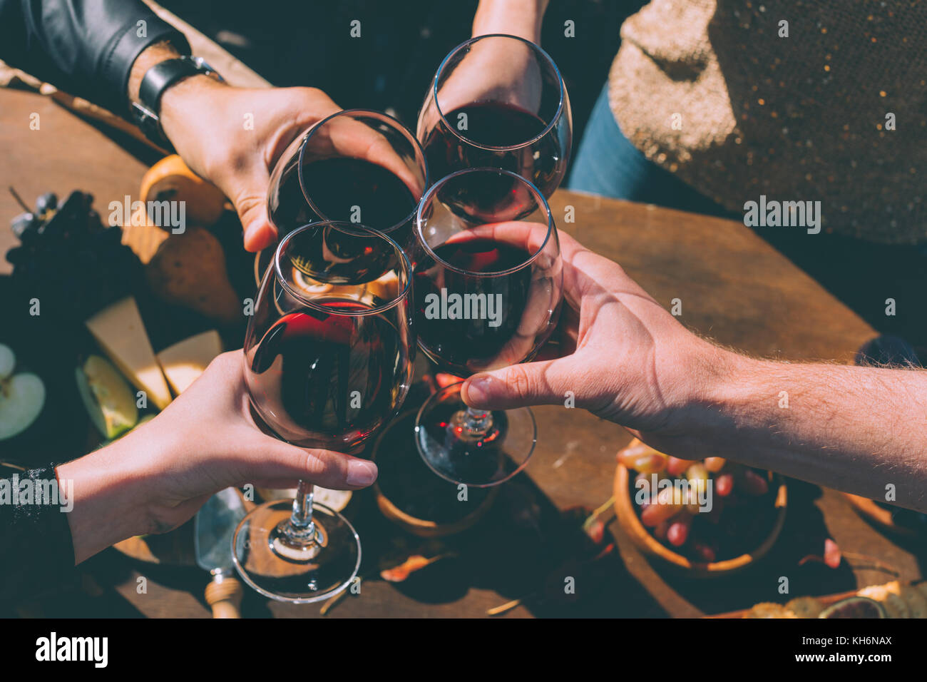 Different wine glasses close up hi-res stock photography and images - Alamy