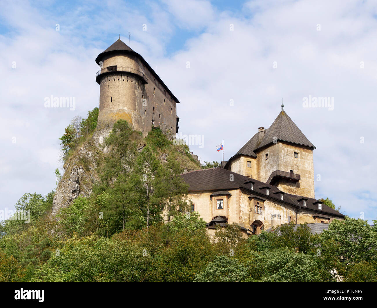 Castle Oravski Hrad, Zilinsky kraj, Slovakia, Europe Stock Photo - Alamy