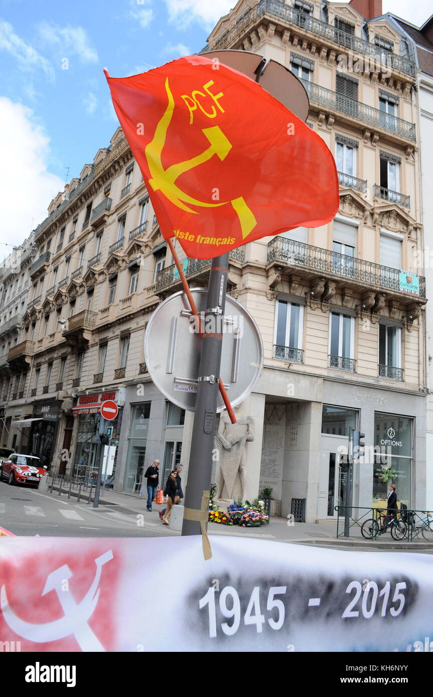 French Socialist Flag