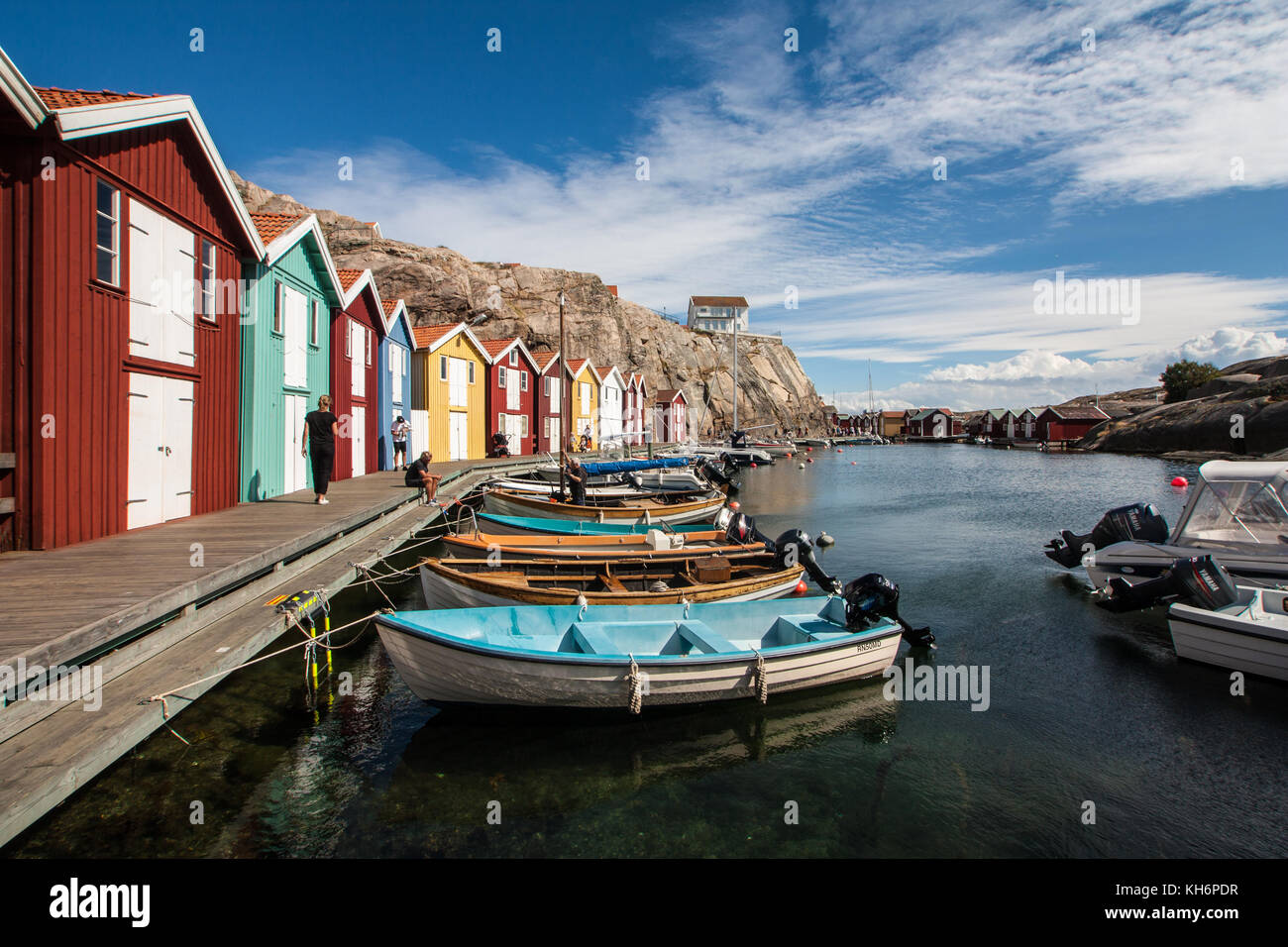 Smogen in sunshine Stock Photo - Alamy