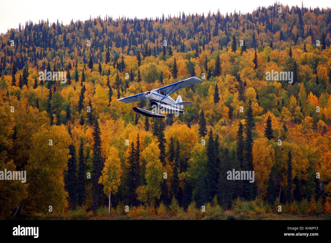 floatplane, bush pilot, Alaska Stock Photo - Alamy