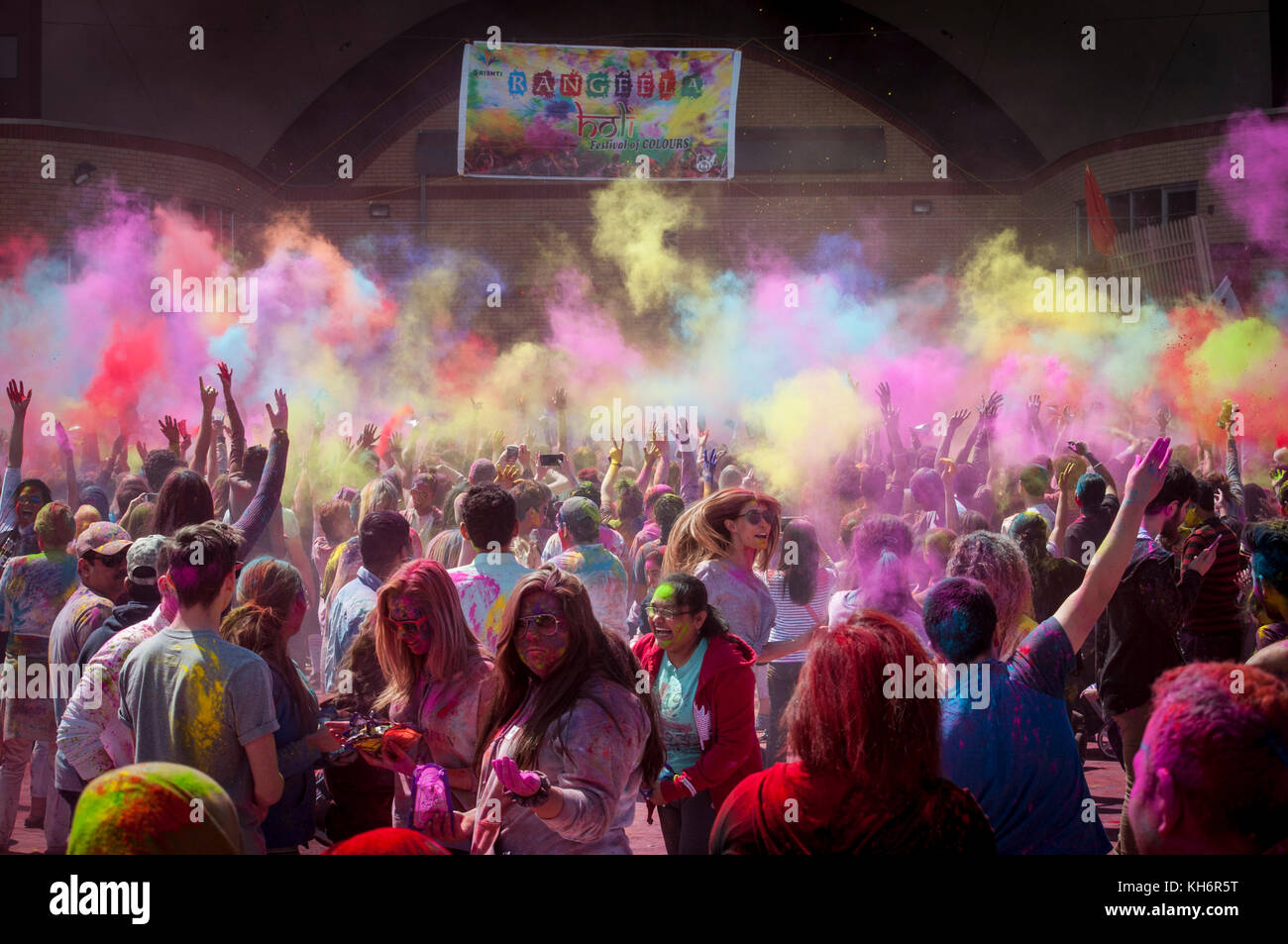 Holi nepal hi-res stock photography and images - Alamy