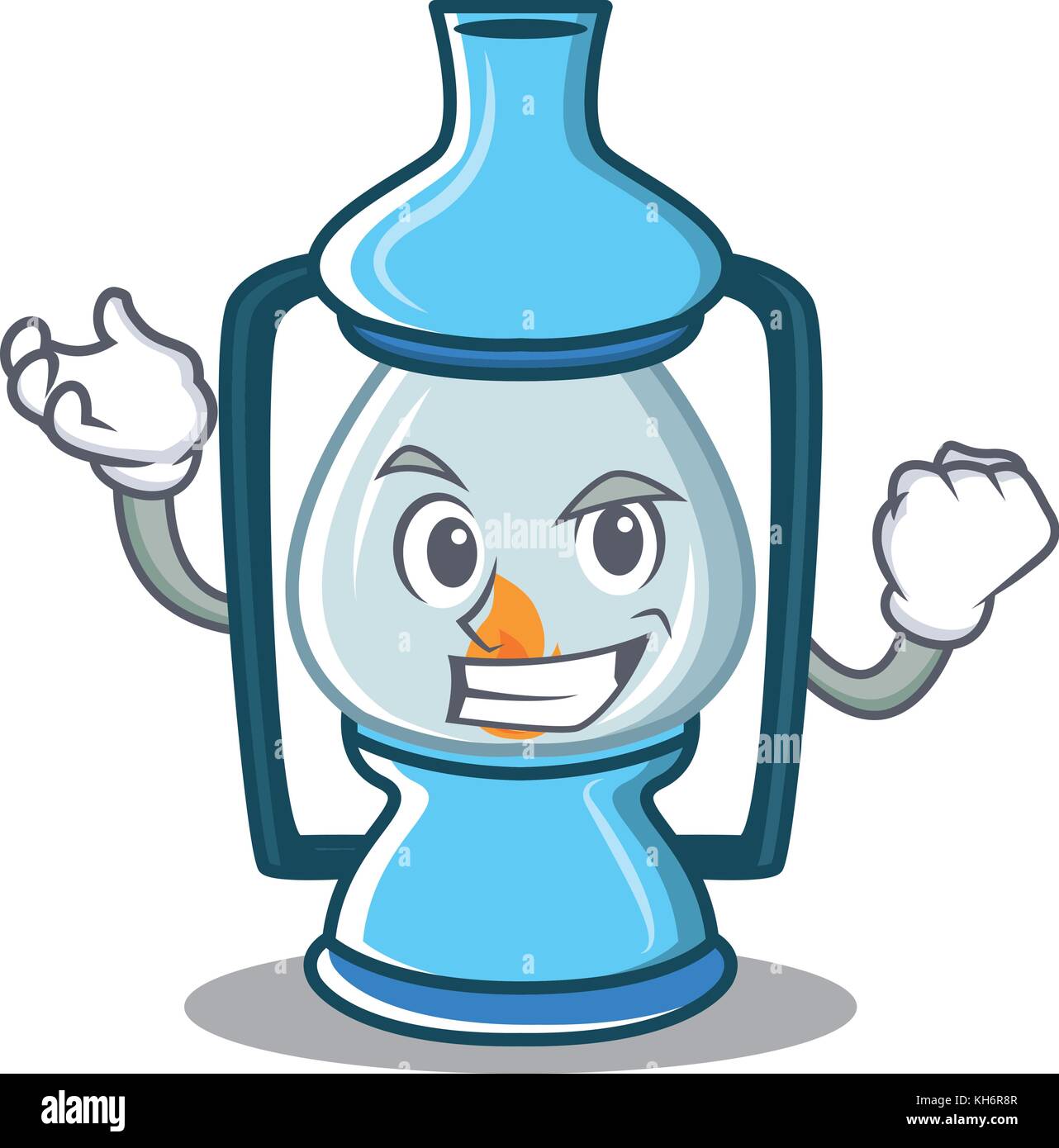 Successful lantern character cartoon style Stock Vector Image & Art - Alamy