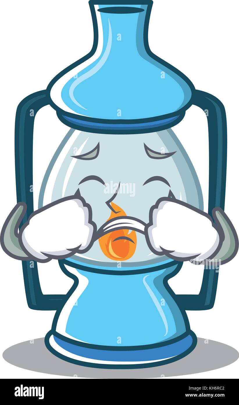 Crying lantern character cartoon style Stock Vector Image & Art - Alamy