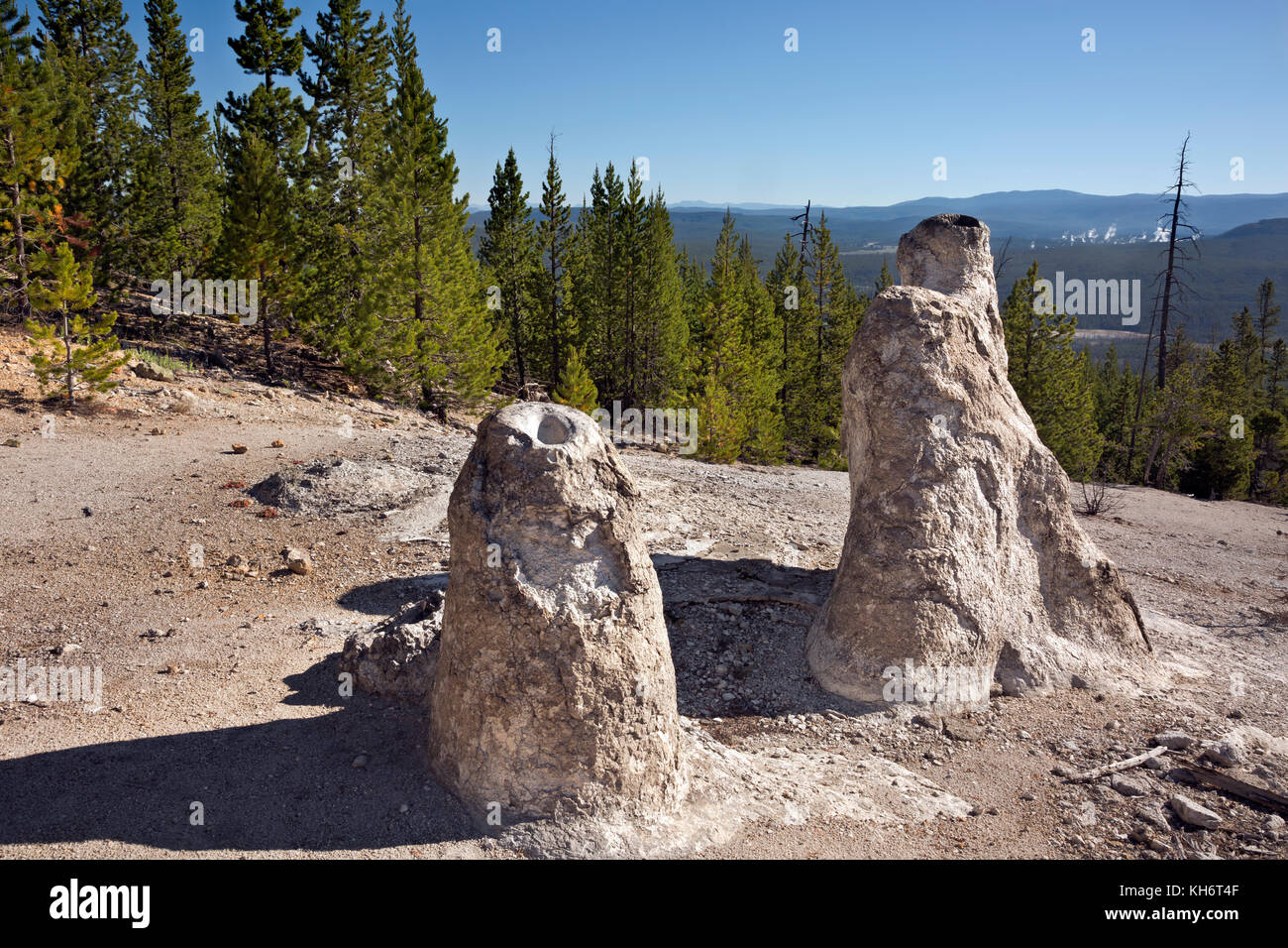 Geyser cones hi-res stock photography and images - Alamy