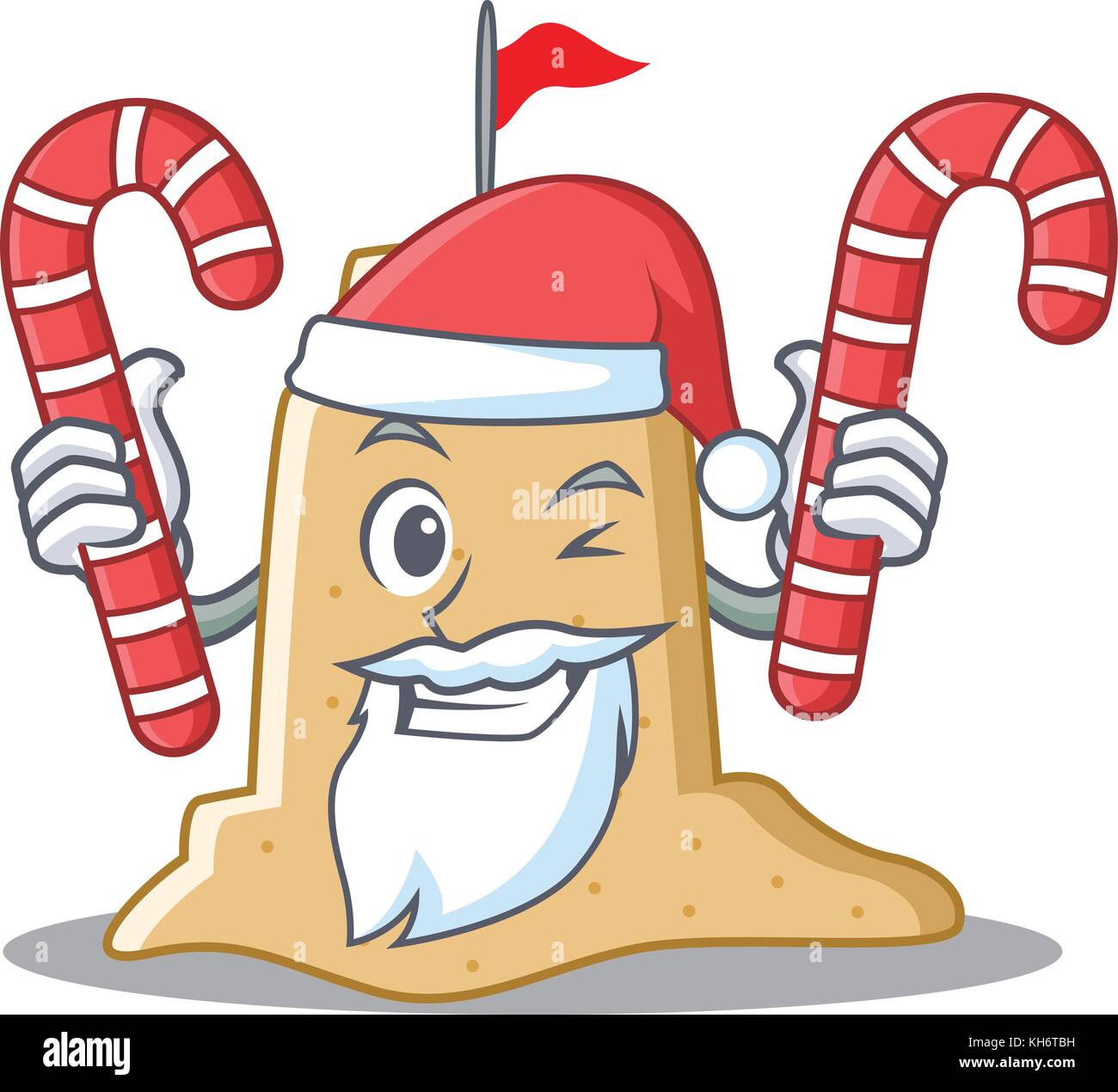 Santa candy castle hi-res stock photography and images - Alamy
