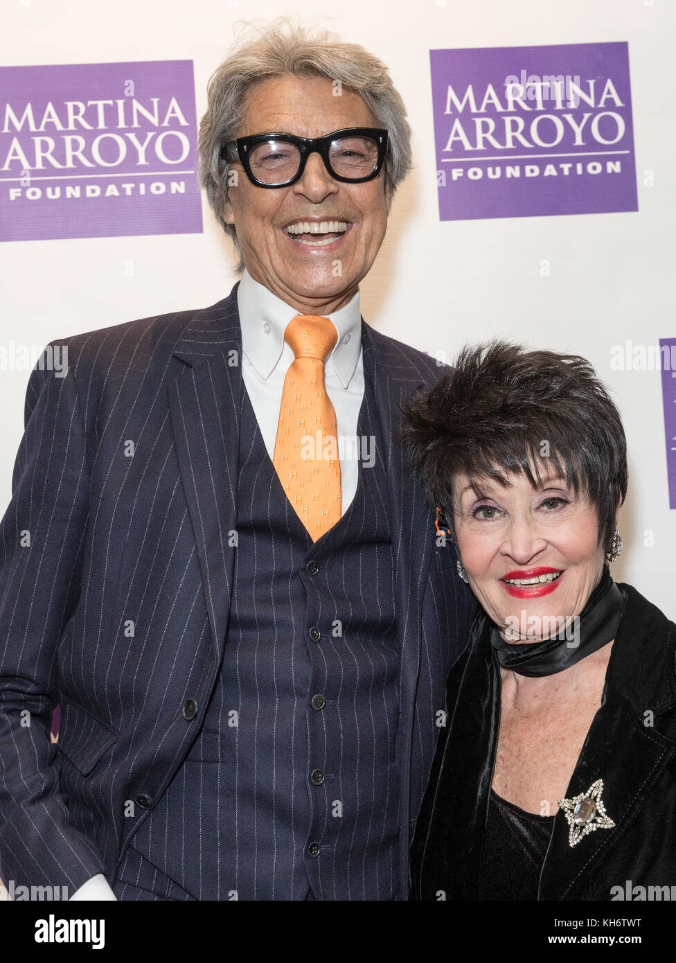 New York, United States. 13th Nov, 2017. Tommy Tune, Chita Rivera ...