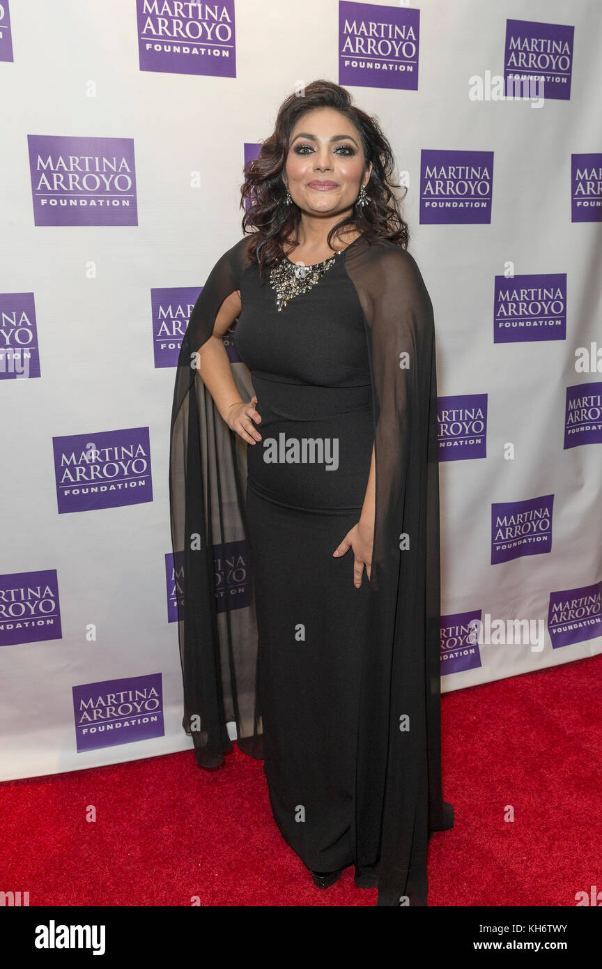 New York, United States. 13th Nov, 2017. Ailyn Perez attends Martina ...