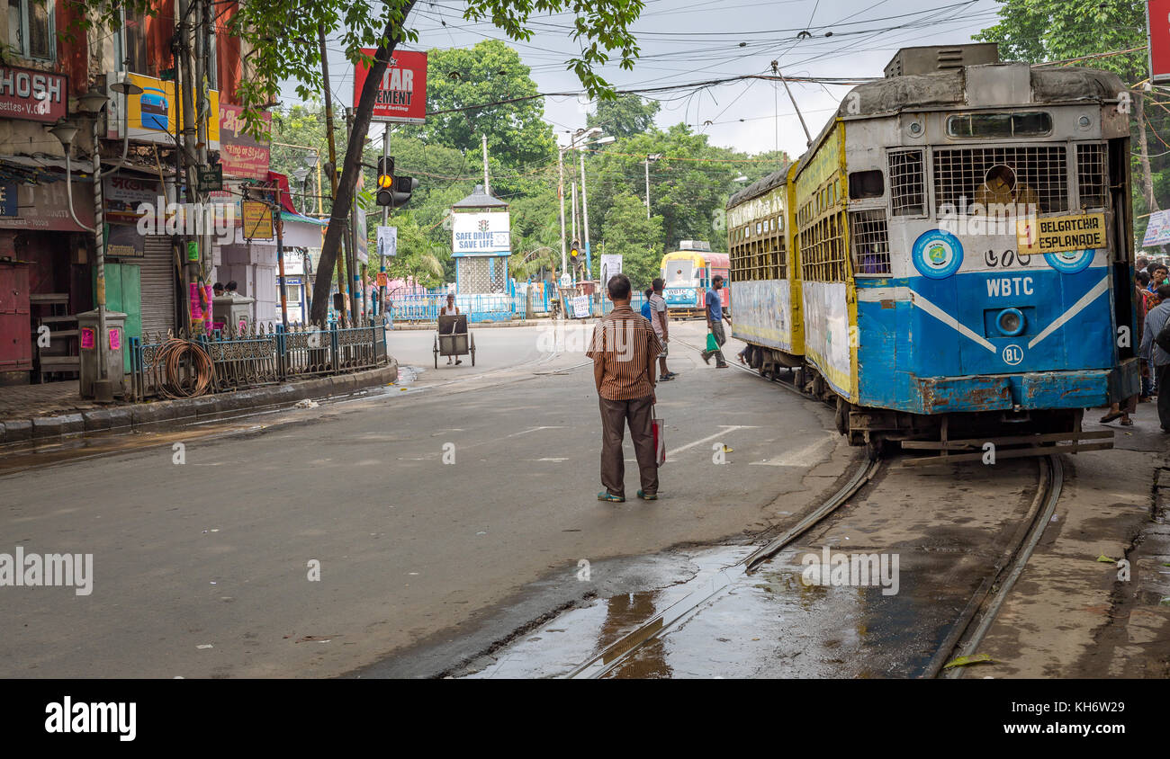 Kolkata tramway hi-res stock photography and images - Alamy