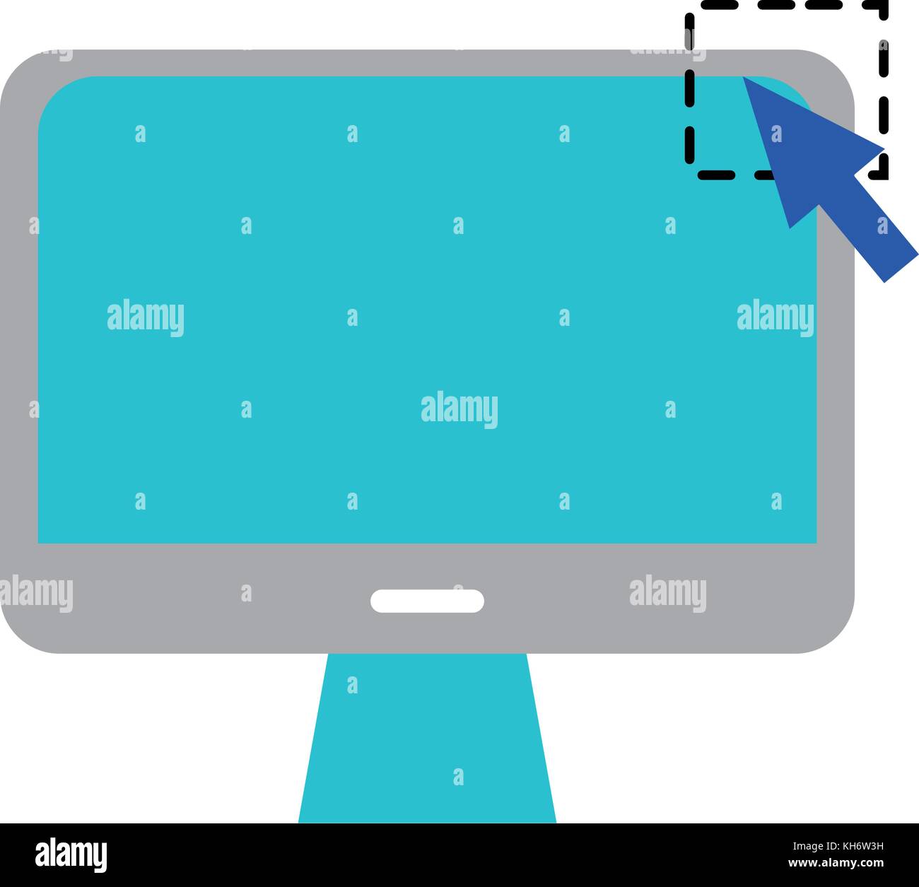 Computer of device gadget technology and electronic theme Isolated ...