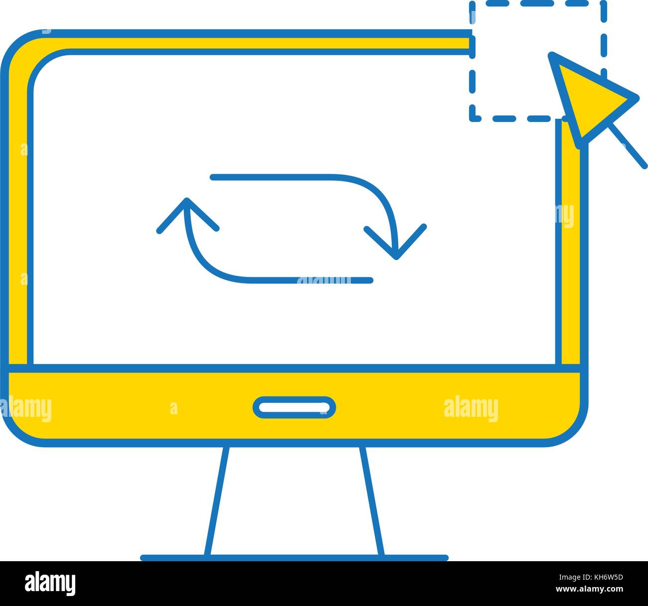 Computer of device gadget technology and electronic theme Isolated ...