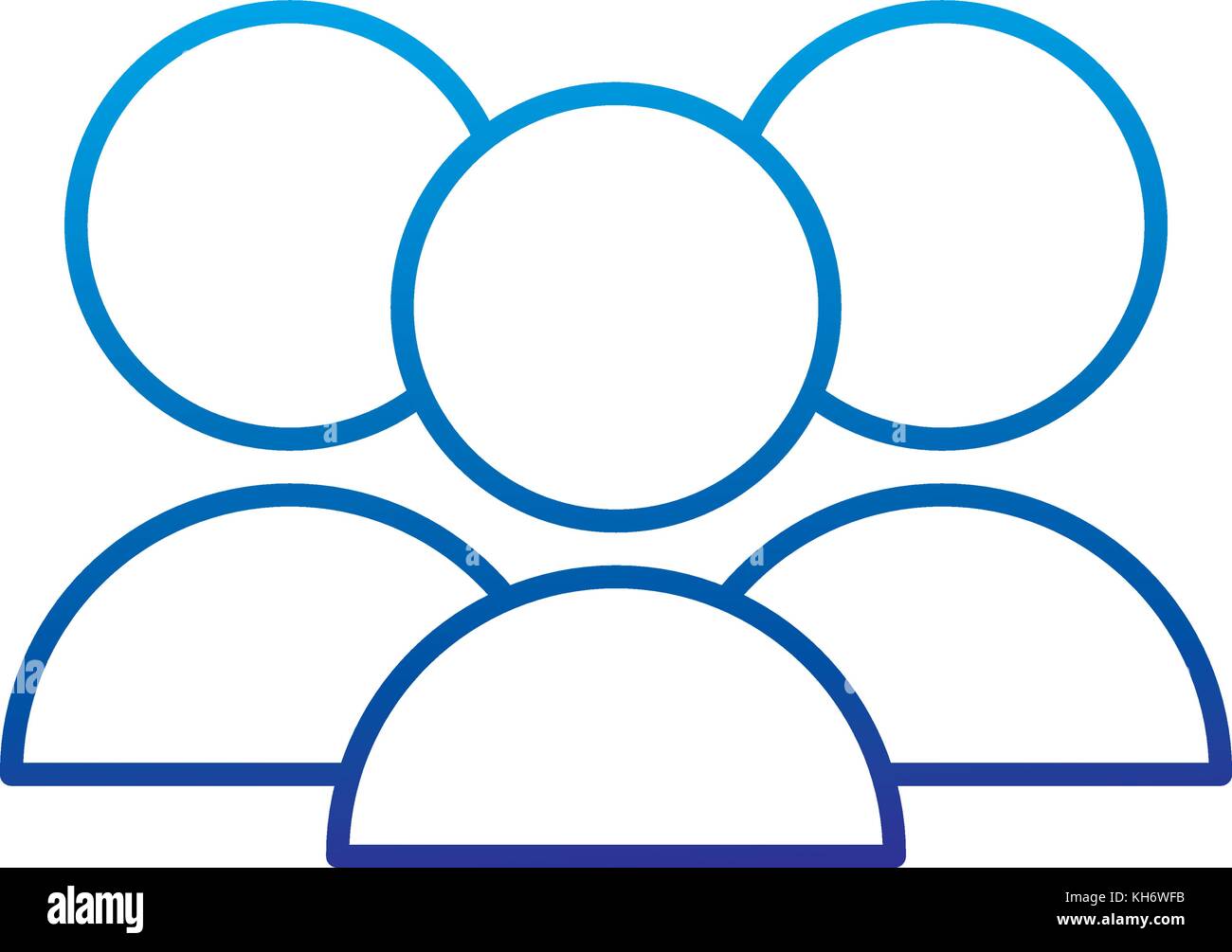 Pictogram of people person and human theme Isolated design Vector ...