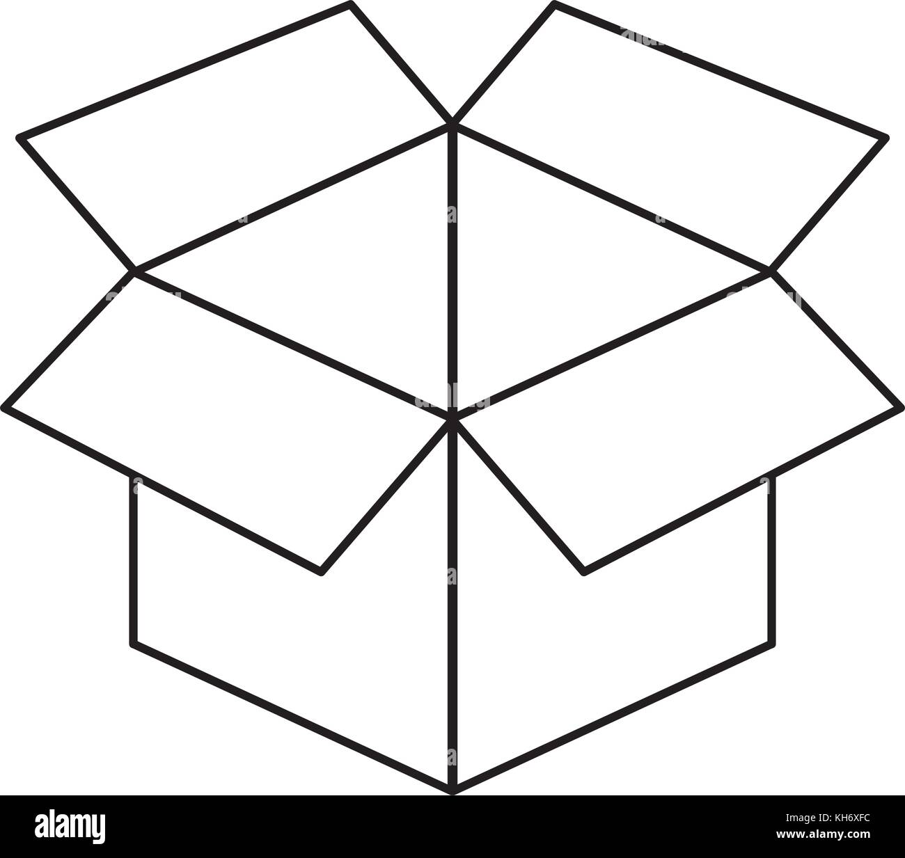 Delivery system vector vectors Black and White Stock Photos & Images ...