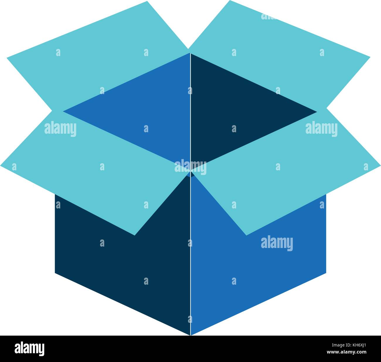 Box of delivery shipping and logistics theme Isolated design Vector ...