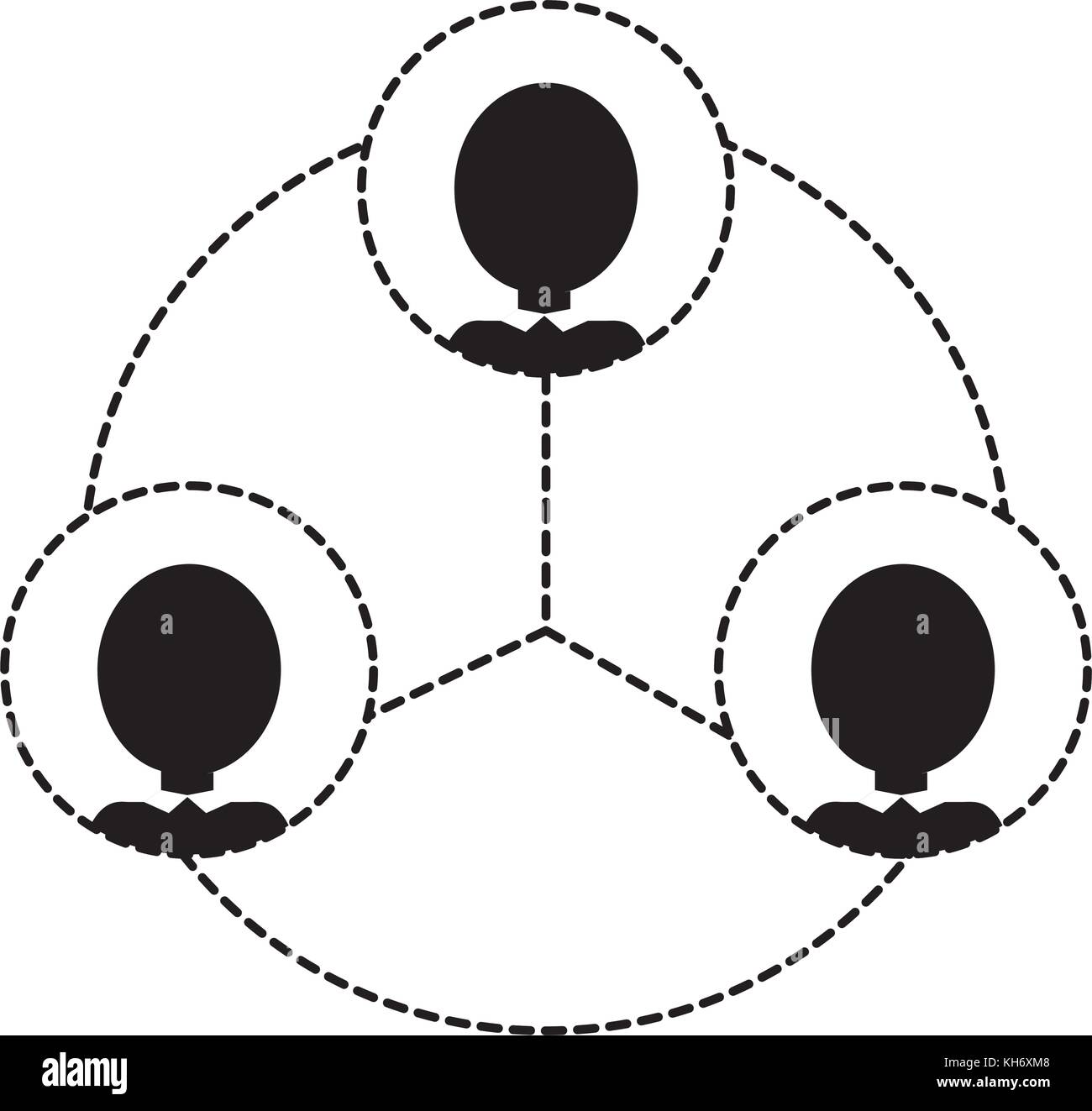 Pictogram of people person and human theme Isolated design Vector ...