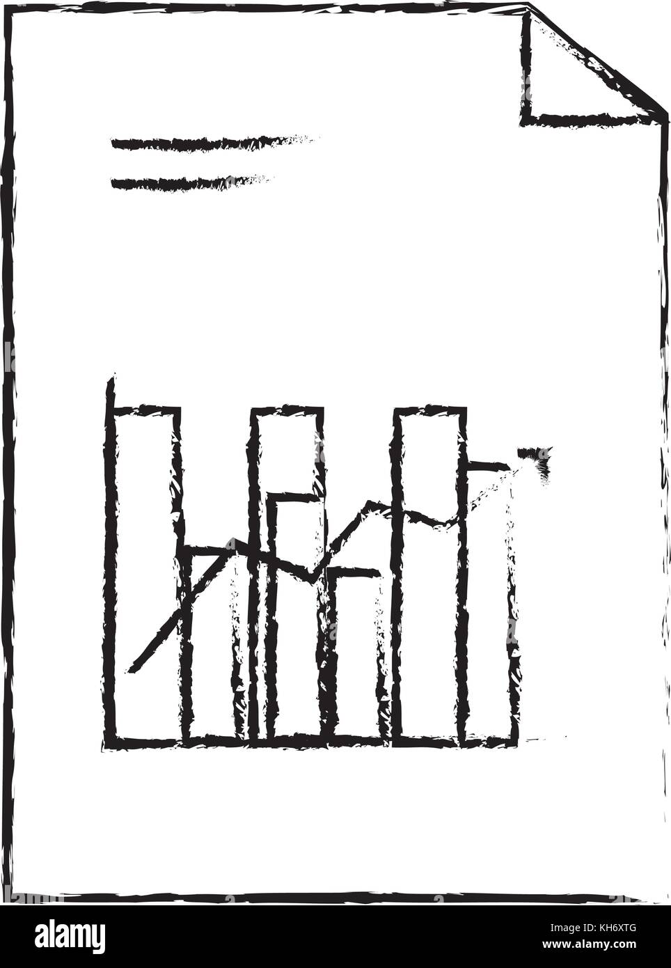 Document of paper data and archive theme Isolated design Vector ...