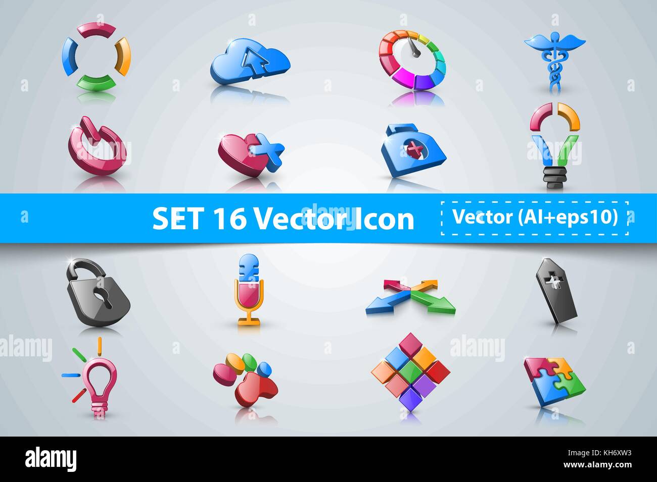 Set infographic 3d icon Stock Vector Image & Art - Alamy