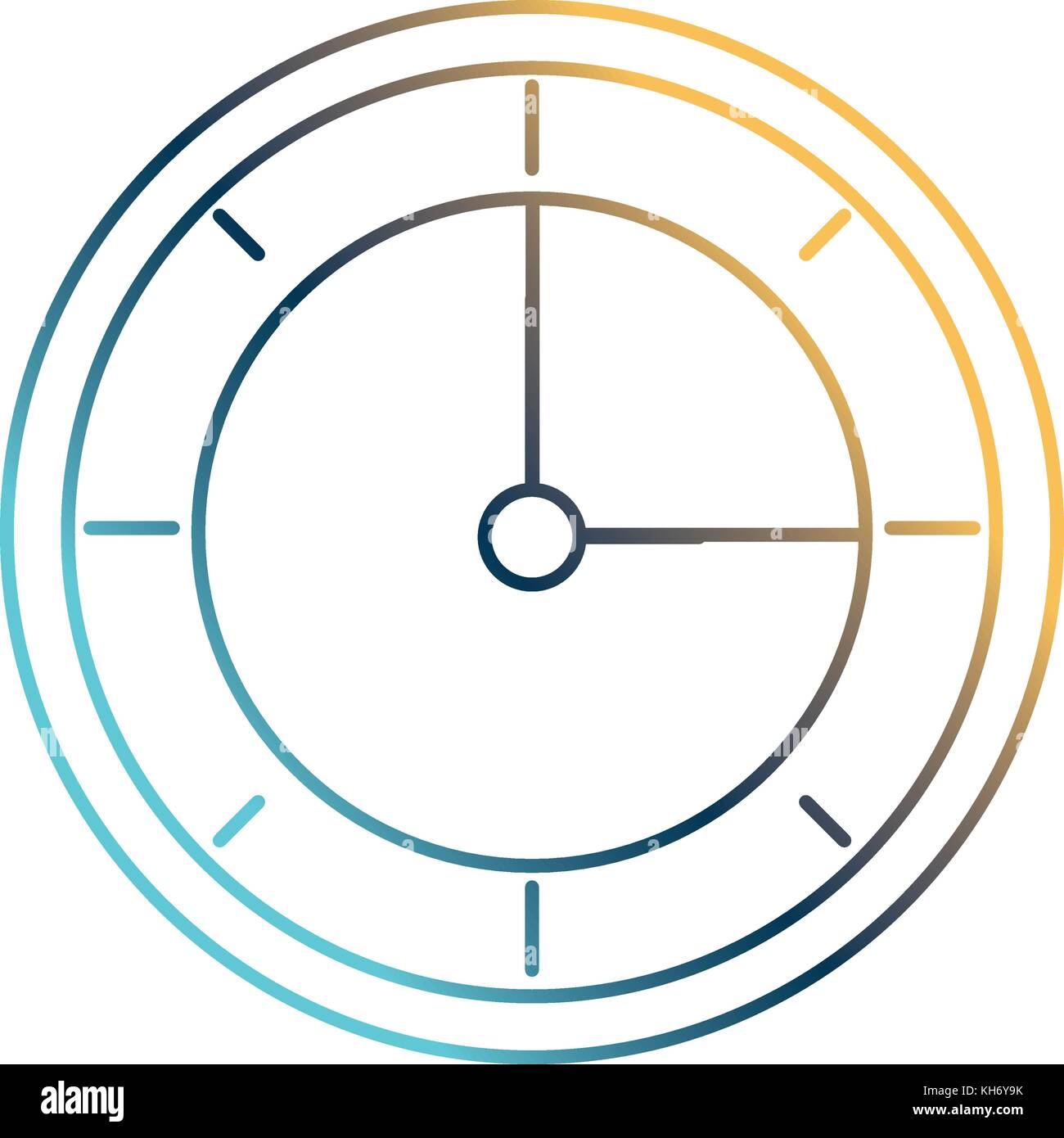 Isolated clock design Stock Vector Image & Art - Alamy