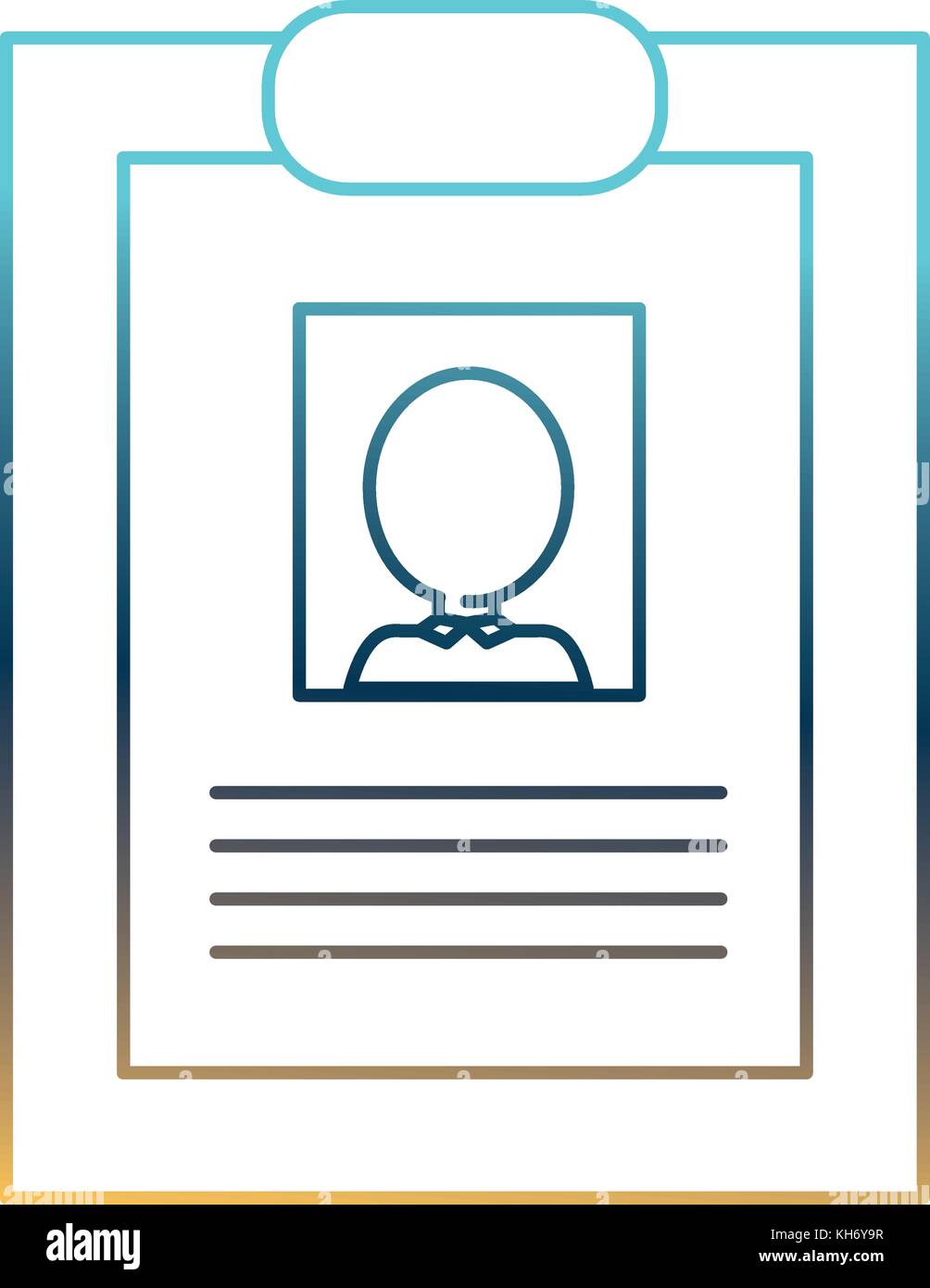 Isolated cv design Stock Vector Image & Art - Alamy