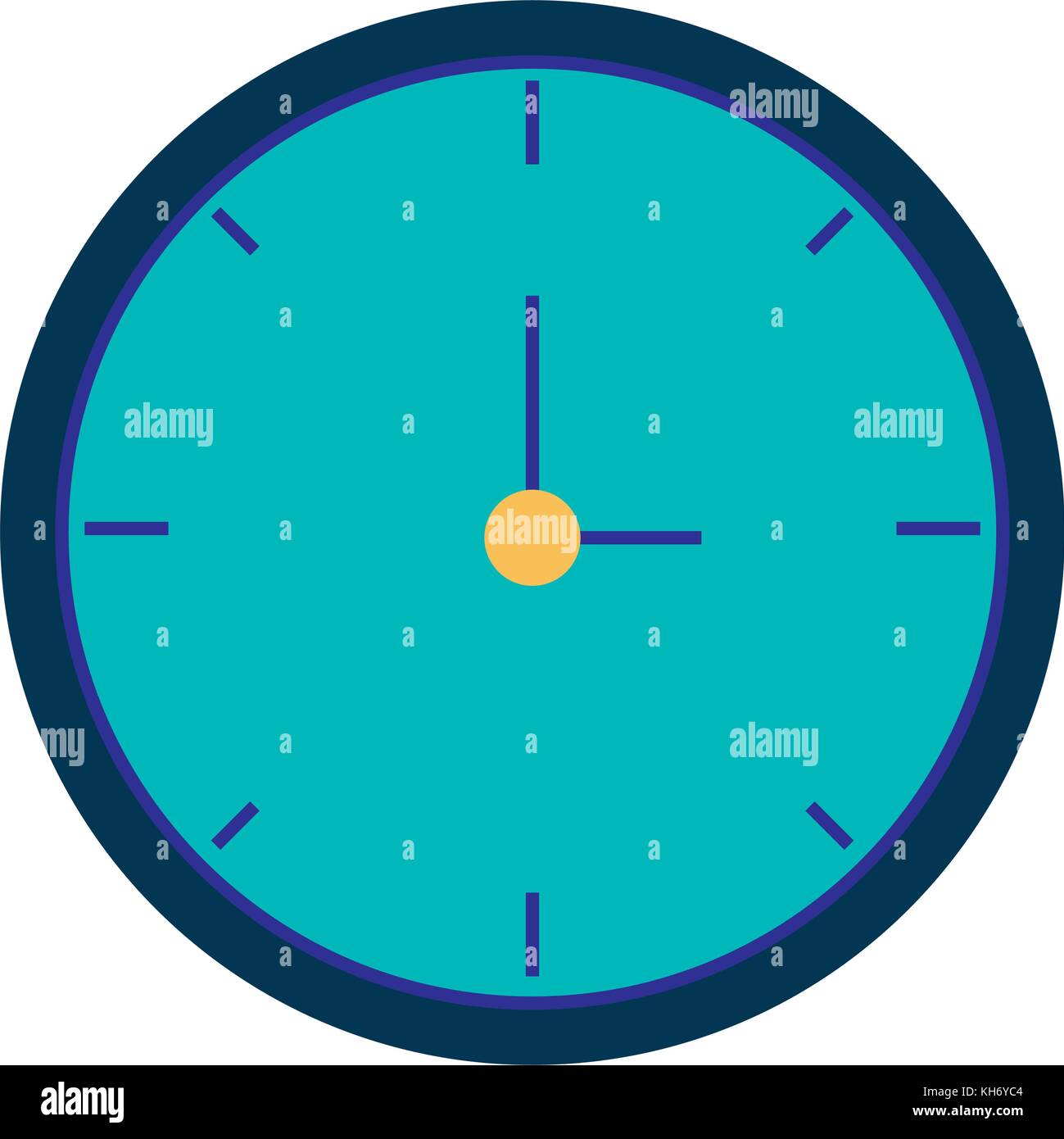 Isolated clock design Stock Vector Image & Art - Alamy