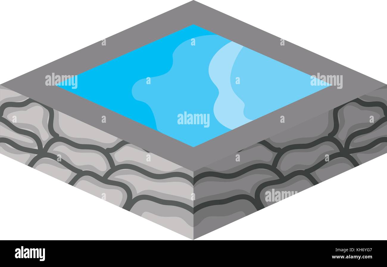 Isometric water source design Stock Vector Image & Art - Alamy