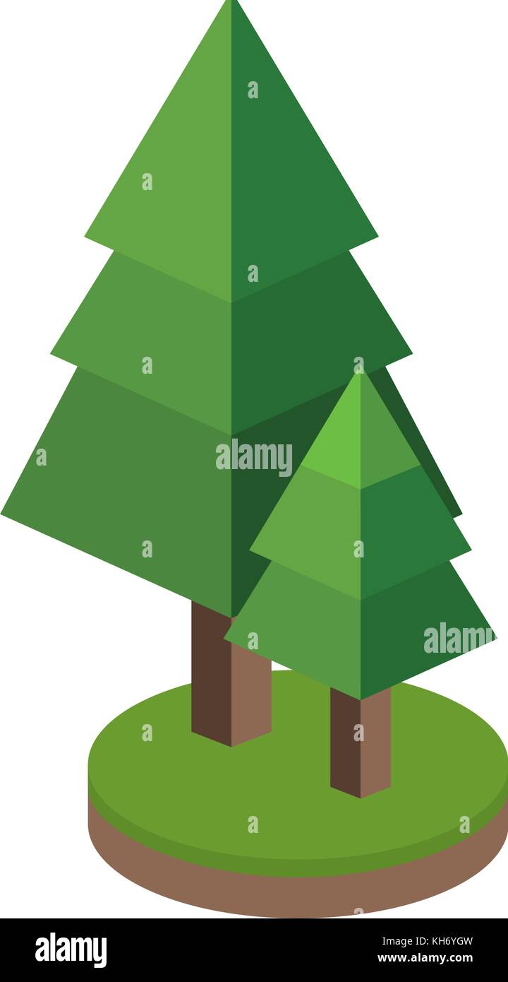 Isolated pine tree design Stock Vector Image & Art - Alamy