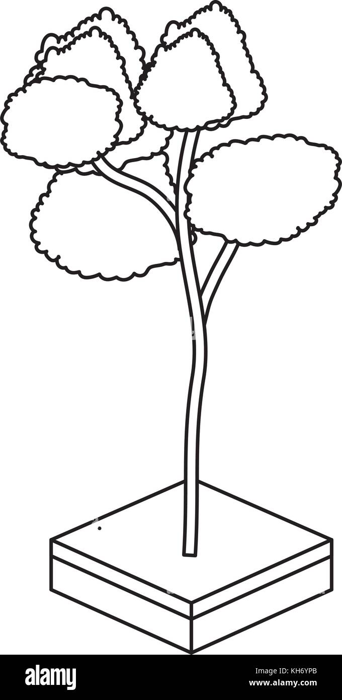 Isometric tree design Stock Vector Image & Art - Alamy