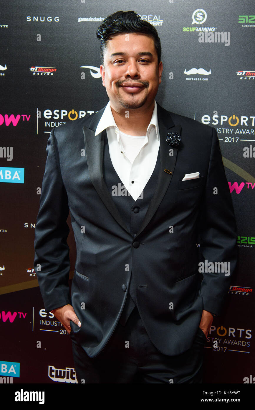 Hector Rodriguez attending the NOW TV Esports Industry Awards 2017, at ...