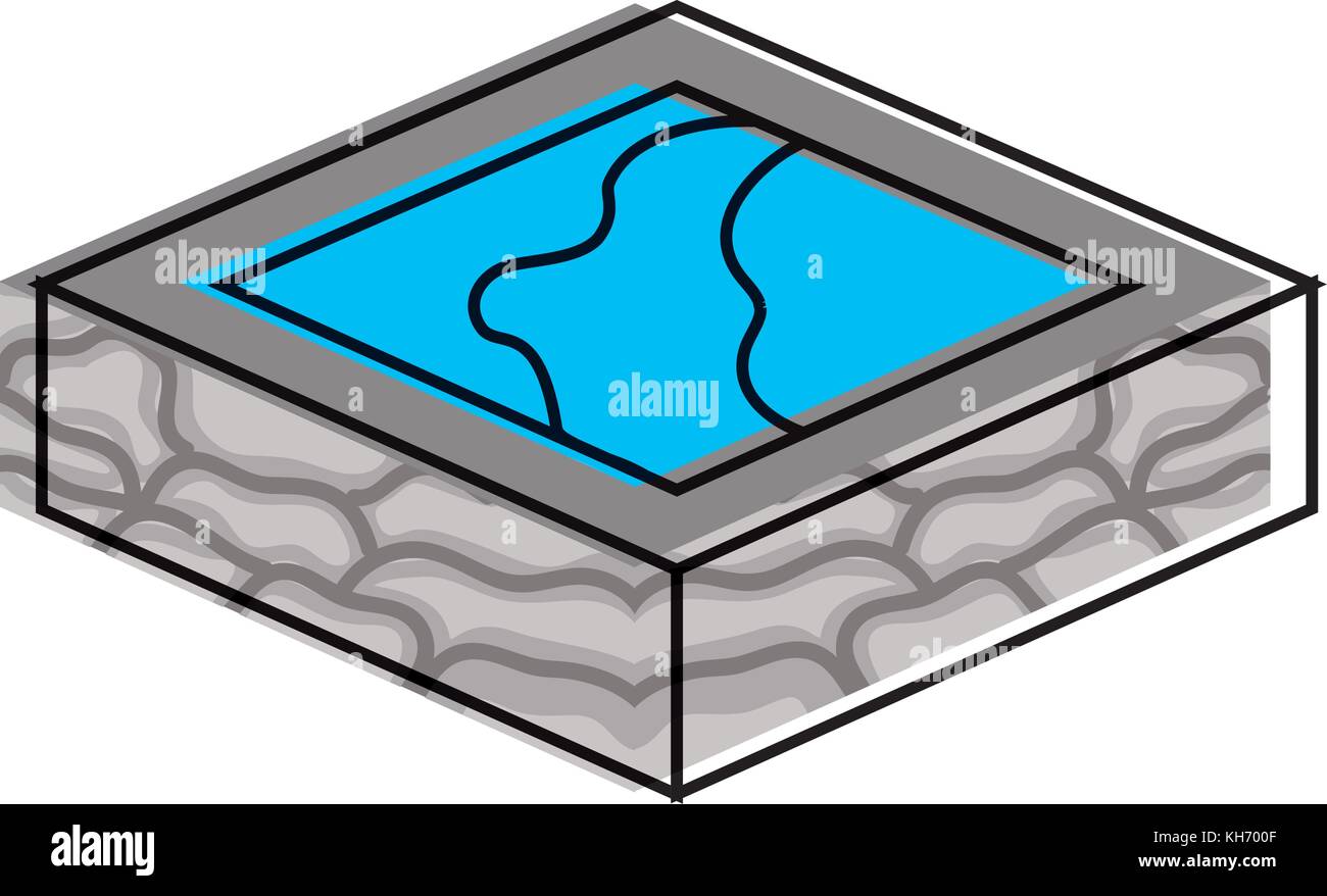 Isometric water source design Stock Vector Image & Art - Alamy