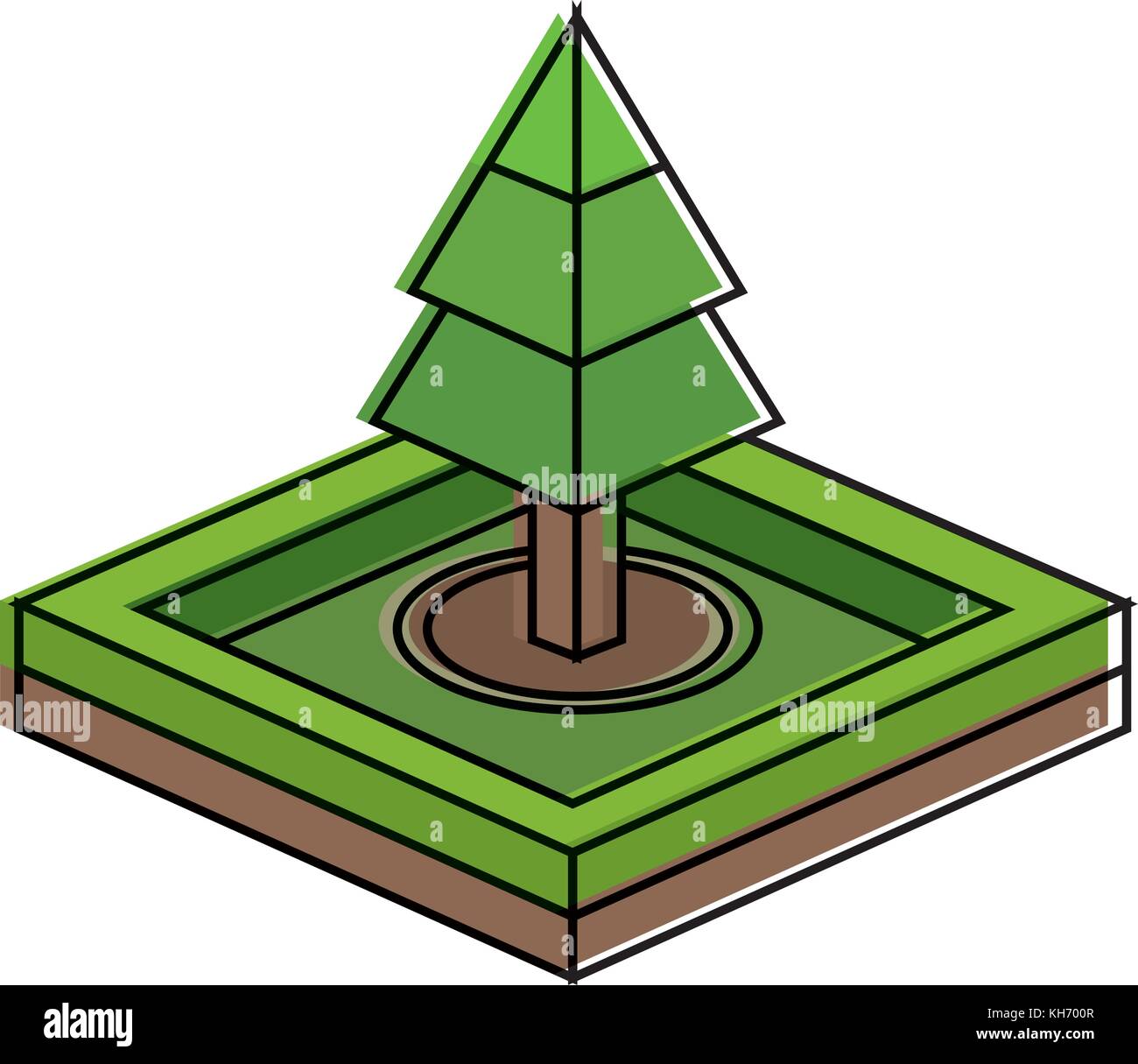 Pine tree design Stock Vector Image & Art - Alamy