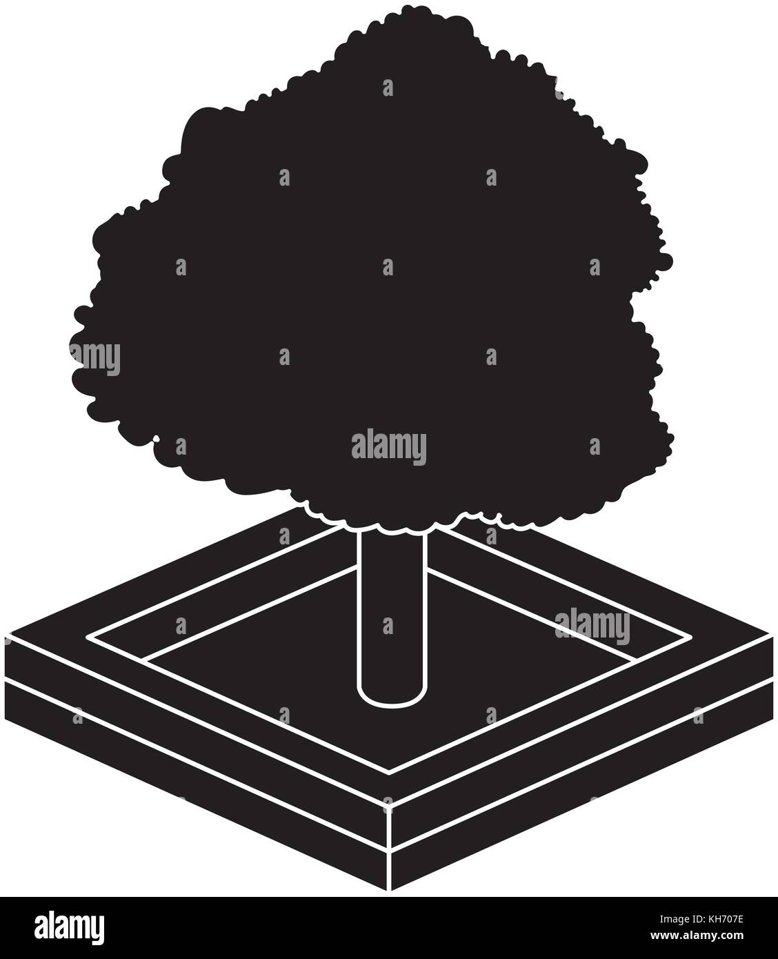 Isometric tree design Stock Vector Image & Art - Alamy