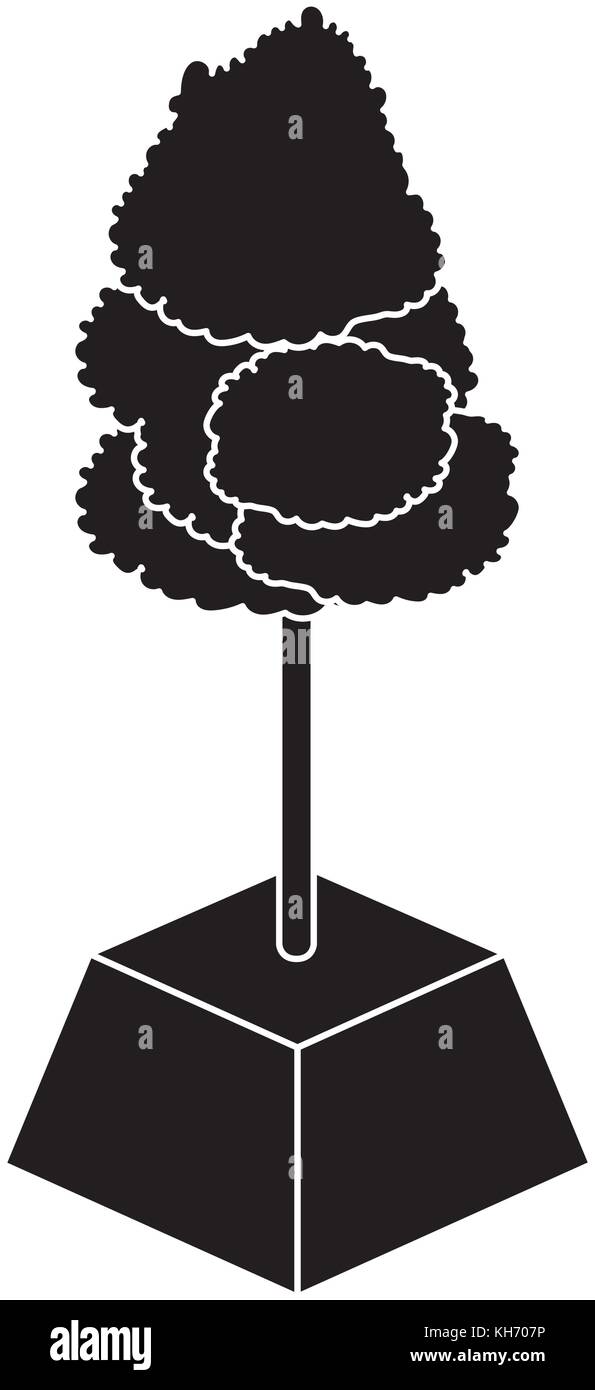 Isometric tree design Stock Vector Image & Art - Alamy