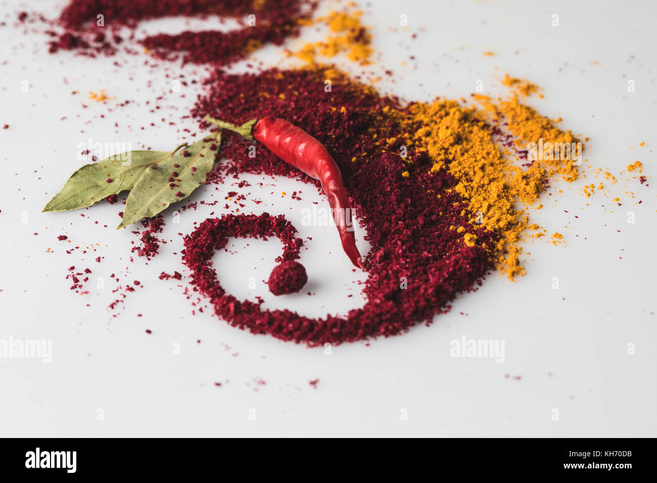 beautiful spices composition Stock Photo - Alamy