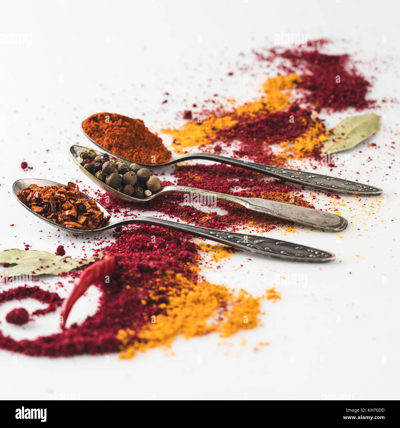 beautiful spices composition Stock Photo - Alamy