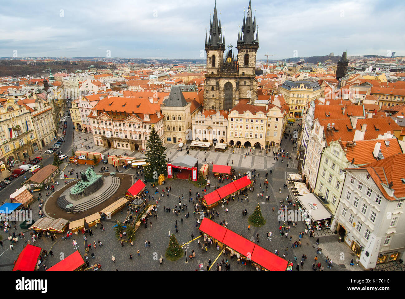 Prague Christmas markets are open daily at the Old Town Square and ...