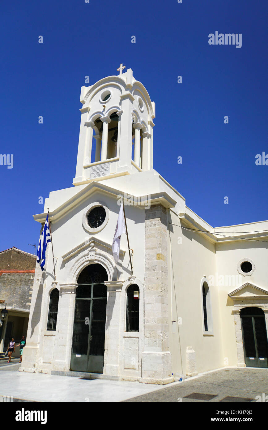 Parish church in Chania, Crete, Greece Stock Photo - Alamy