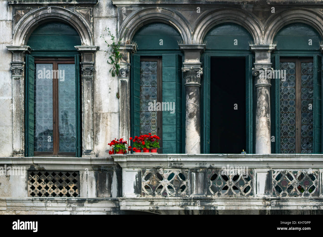 Gothic style decoration balcony house hi-res stock photography and ...