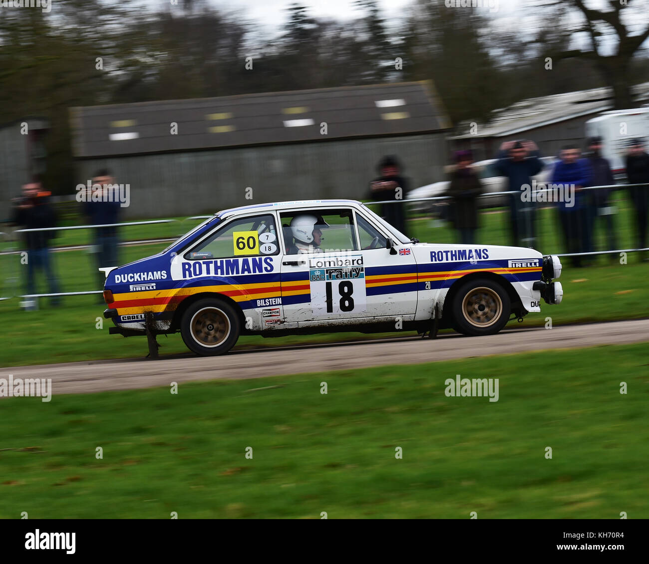 Ari Vatanen, Ford Escort RS 1800, Race Retro, Rally stage, Saturday ...