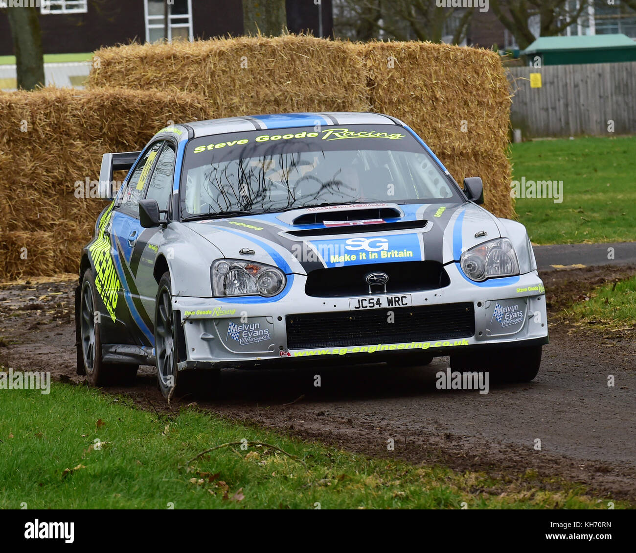 Steve Goode, Subaru Impreza S11 WRC, Race Retro, Rally stage, Saturday ...